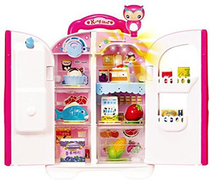 Kongsuni Series Talking Fridge for Kids, Toy Refrigerator Toy Food Set ...