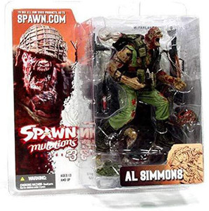 McFARLANE Toys Spawn Mutations Series 23 Action Figure Al Simmons ...