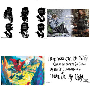 WB Official Licensed Harry Potter Set of 4 Quidditch Hermione Emma ...