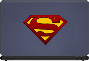 Mugs4You Superman Logo Laptop Skins & Stickers HD Quality for 15.6 ...