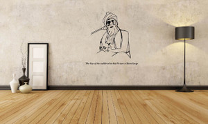 PEACOCKRIDE 100 cm Ayya Nammalvar Self Adhesive Sticker Price in India ...