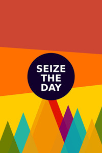 Seize The Day | Wall Art Poster Fine Art Print - Art & Paintings ...