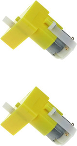 KitsGuru (Set of 2) L Shaped BO Motor single axis gear motor speed ...