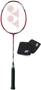 YONEX 'Voltric 7 Neo' Badminton Racquet + 1 Pair of wrist band (Color ...