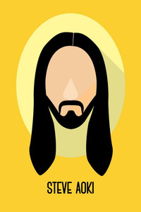 Steve Aoki Artwork Poster Fine Art Print - Art & Paintings posters in ...