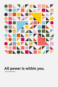 All Power Is Within You Swami Vivekananda Quote | Wall Art Poster Fine ...