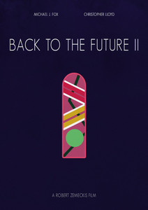 Back To The Future Minimal Art | Wall Art Poster Fine Art Print - Art ...