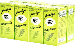 Jiwadaya Netraprabha Ayurvedic Herbal Eye Drops for Refreshing, Dry Eye ...