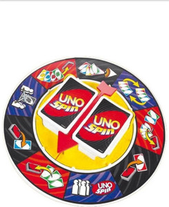 GRYPTON UNO Spin Wheel Card Family Board Game - UNO Spin Wheel Card ...