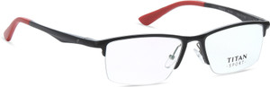 Titan Half Rim Rectangle Frame Price in India - Buy Titan Half Rim ...