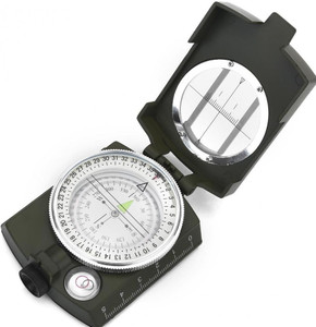 CASON Waterproof Army Metal Lensatic Prismatic Navigator For Directions ...