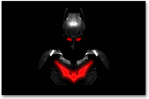 Wall Poster - Batman - Red Devil - HD Quality Poster Paper Print ...