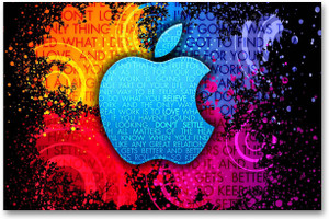 Wall Poster - Apple Logo - HD Quality Wall Poster Paper Print ...