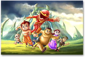 Wall Poster - Chota Bheem - Children Cartoon Poster - HD Quality Wall ...