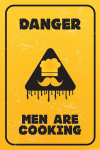 danger man cooking Poster Paper Print - Decorative posters in India ...