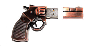 Tobo Cartoon Metal Revolver Pistol Gun Shape Pen Drive Thumb Drive ...