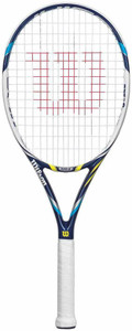 WILSON JUICE 100S Blue Unstrung Tennis Racquet - Buy WILSON JUICE 100S ...