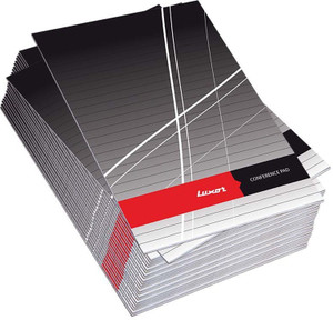 LUXOR Conf Pad Ruled (20559)-set of 25 Regular Note Pad Regular 30 ...