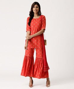 LIBAS Women Kurta and Sharara Set - Buy LIBAS Women Kurta and Sharara ...