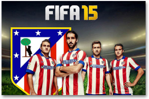 Atletico Madrid Football Club Wall Poster - Team Squad - HD Quality ...
