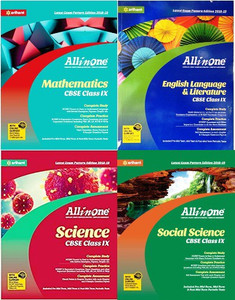 Arihant CBSE All In One Class -9 Set Of 4 Books Combo ( English ...