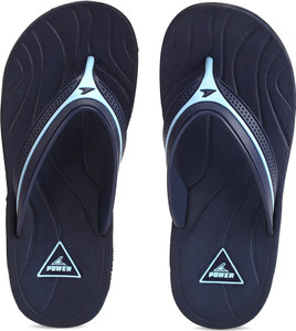 POWER Women Flip Flops - Buy Blue Color POWER Women Flip Flops Online ...