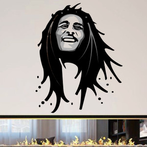 StickMe 60 cm Bob Marley Wall Sticker - SM 290 Self Adhesive Sticker ...