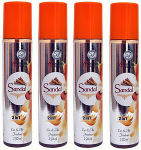 DSP SANDAL Spray SANDAL CAR & AIR FRESHNER 250ML Price in India - Buy ...
