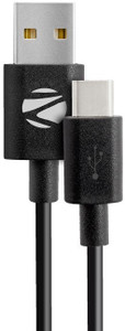 ZEBRONICS USB Type C Cable 2 A 2 m ZEB-UCC200 Type-C to USB 2.0 Data ...