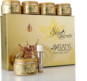 SKIN SECRETS 24 CARAT GOLD FACIAL KIT 310g - Price in India, Buy SKIN ...