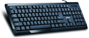 ALLEN A-777 Wired USB Standard Desktop Keyboard Compatible with Desktop ...