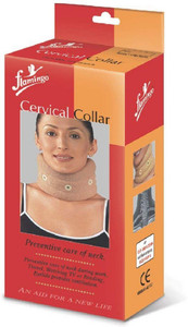FLAMINGO Cervical Collar for Neck Adjustable Neck Size L (40-45 cm ...
