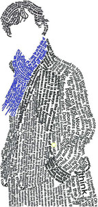 Sherlock Typography Poster A4 Paper Print - Movies posters in India ...
