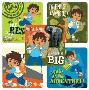 Smilemakers Go Diego Go Dora the Explorer Stickers - 100 Per Pack - Go ...