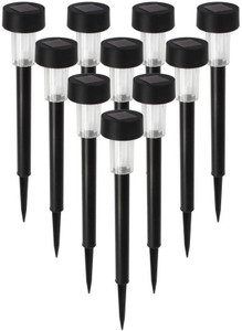 HOUSE OF QUIRK Pack of 10 Solar Path Lights LED for Yard Pathway Lawn ...