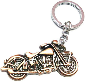 Prime Key Chain Metal Key Ring Royal Enfield Bullet Bike Fancy Key ...