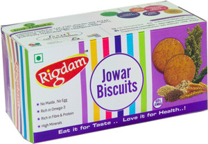 Rigdam Jowar (Sorghum)Cookies (Pack of 4 - Each 75 gm) Cookies Price in ...