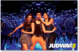 Bollywood Movie Wall Poster - Judwaa 2 - HD Quality Poster. Paper Print ...