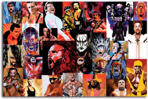 WWE Wall Poster - WWE Superstars - Fan Art - Large Size Poster - HD ...