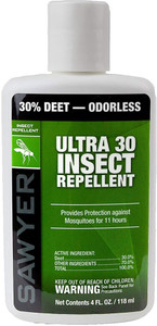 Sawyer Products Premium Ultra 30% DEET Insect Repellent in Liposome ...