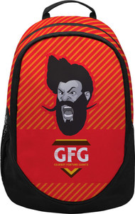 The Souled Store GFG: Garjega Gujarat 30 L Laptop Backpack Red - Price ...
