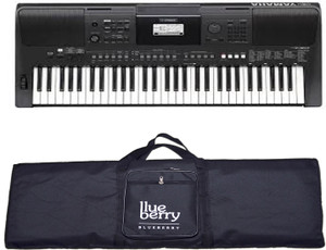 YAMAHA PSR E 463 With Adapter and Blueberry Bag Digital Portable ...