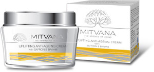 Mitvana Uplifting Ant-Aging Cream 50g with Saffron & Brahmi Price in ...