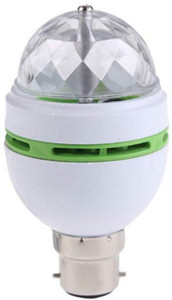 VOLTegIC ® Rotating LED Strobe Bulb Multi changing Color Crystal Stage ...