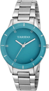 TARIDO Classic green dial stainless steel strap analog wrist Analog ...