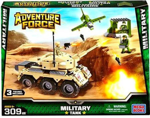 Mega Bloks Adventure Force Military Tank Set #94424 - Adventure Force ...