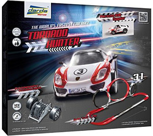 KSM Toys Darda Tornado Hunter Race Track Set With Porsche Toy Car ...