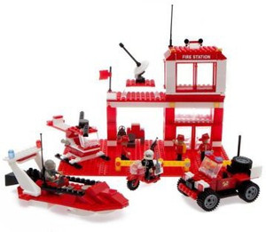 Best Lock Best-Lock Construction Toys Fire Rescue 450+ Pieces! - Best ...