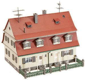 Genrc Faller 130463 Duplex House With Stepped Rf Ho Scale Building Kit ...
