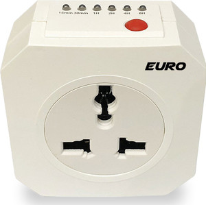 Euro Controls Socket Type Auto Power Cut off Countdown Timer Switch 16A ...